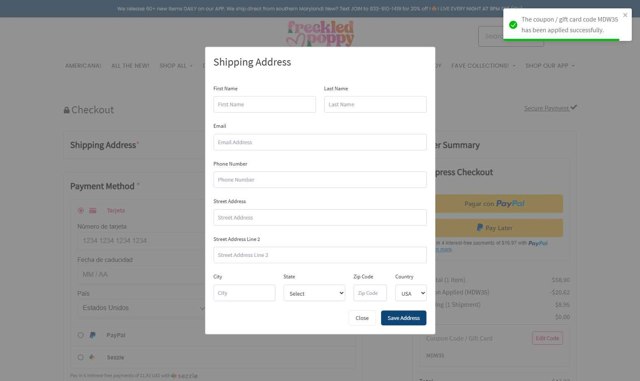 Freckled Poppy Promo Codes (1 Verified) - 20% Off Jun 2025