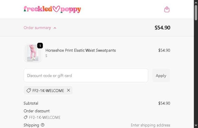 Freckled Poppy Promo Codes (4 Verified) - 20% Off Oct 2025