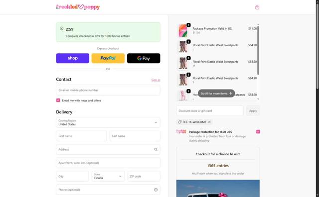 Freckled Poppy Promo Codes (4 Verified) - 20% Off Oct 2025