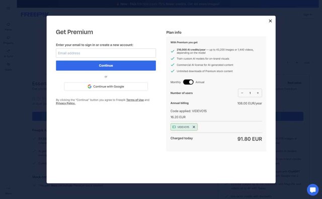 Freepik Promo Codes (3 Verified) - 20% Off w/Code May 2025