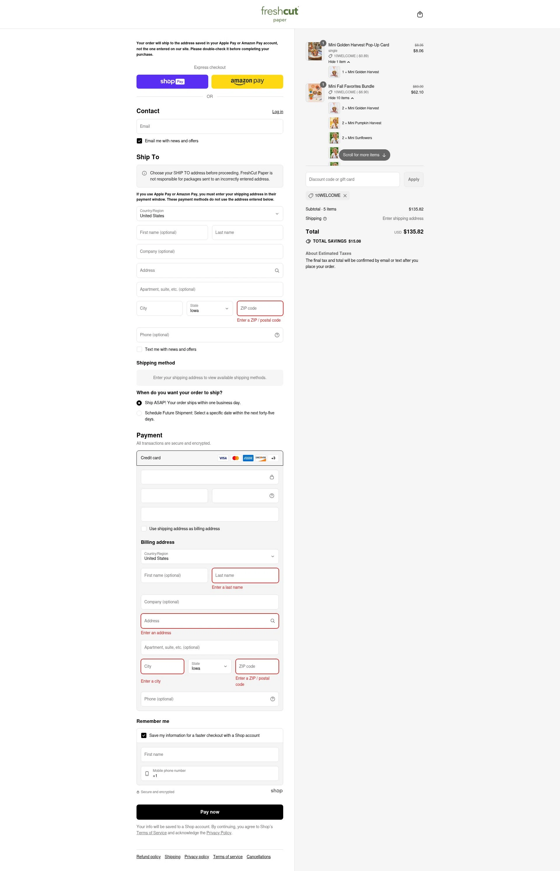 FreshCut Paper Promo Code - 10% Off (1 Verified) Dec 2025