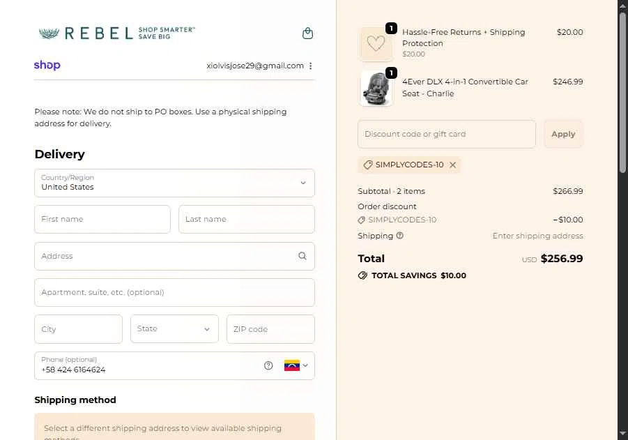 REBEL Promo Codes - $10 Off (2 Verified) Dec 2025