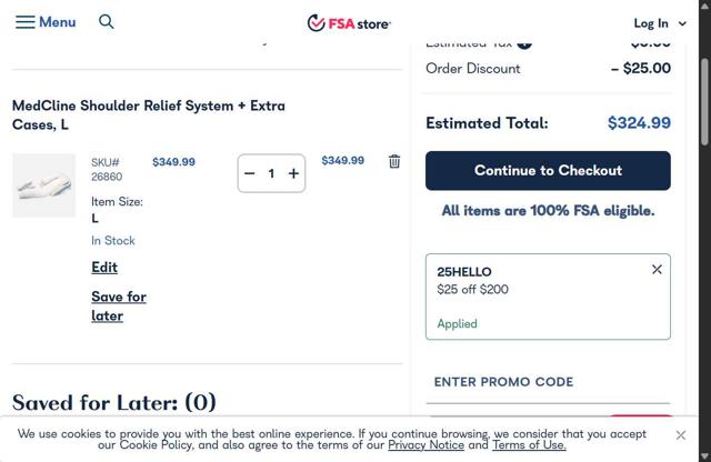 FSA Store Promo Codes - $35 Off (9 Verified) Oct 2025