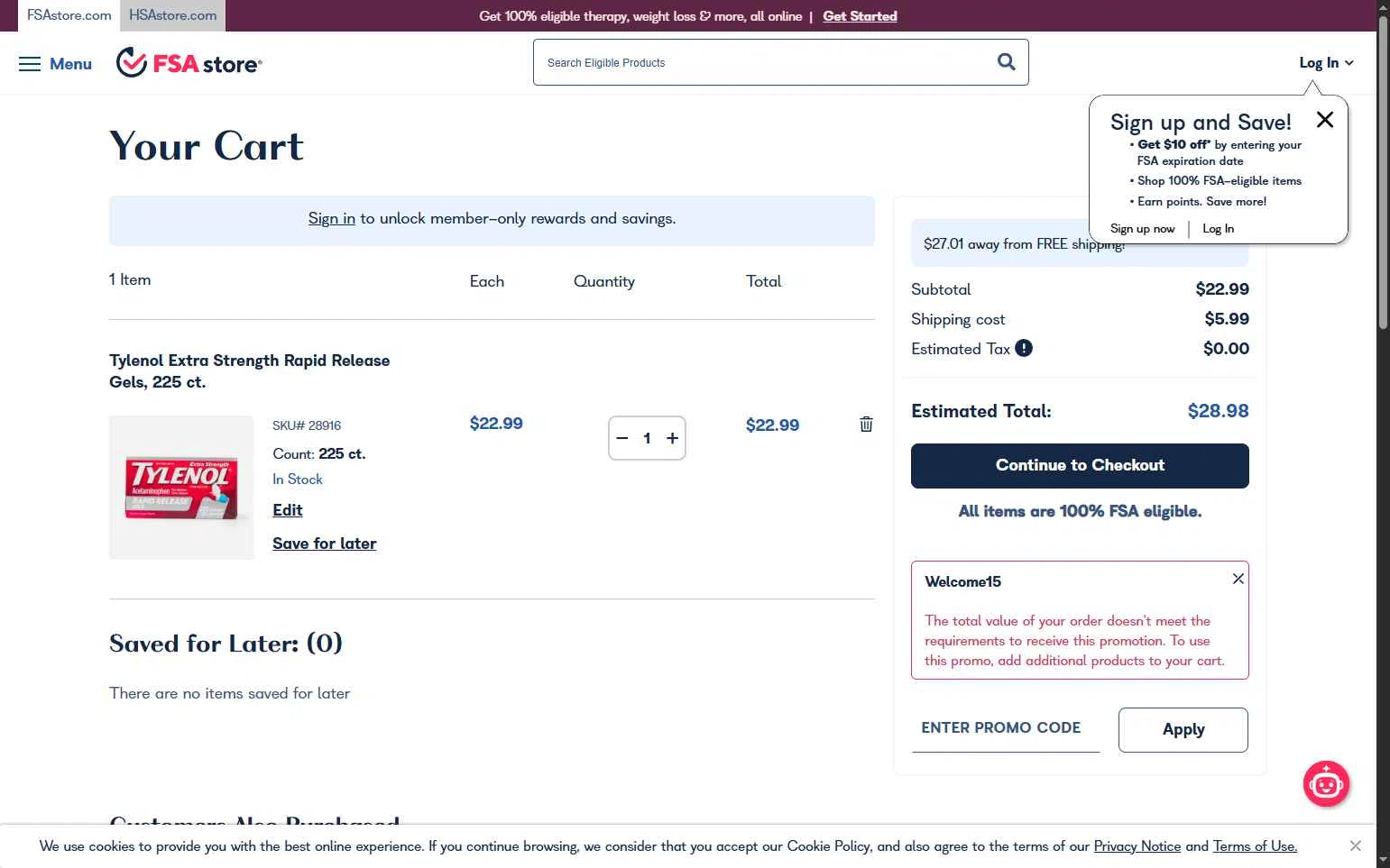 FSA Store Promo Codes - $35 Off (9 Verified) Nov 2025