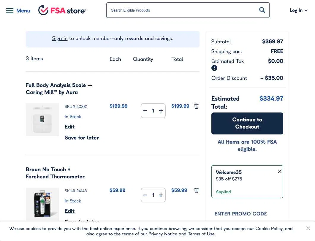 FSA Store Promo Codes - $35 Off (9 Verified) Nov 2025