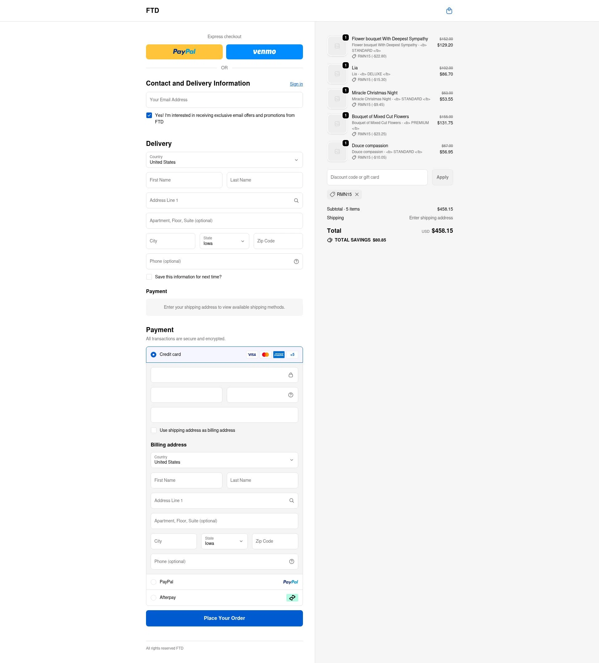 FTD Promo Codes - 30% Off (25 Verified) Dec 2025