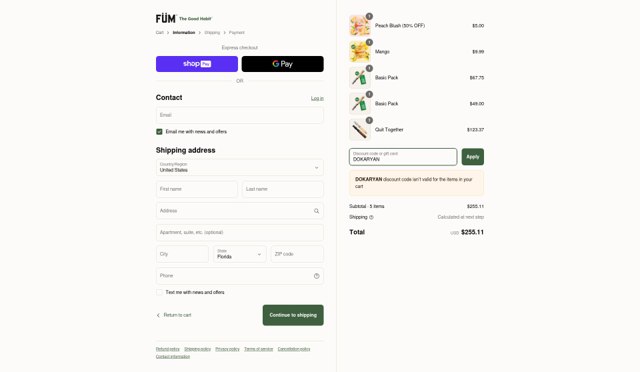 Füm Promo Codes (9 Verified) - $30 Off Sitewide Jul 2025