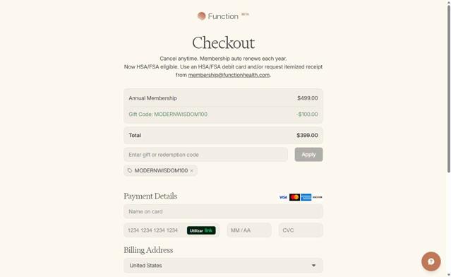 Function Health Promo Codes (14 Verified) - 10% Off Sep 2025