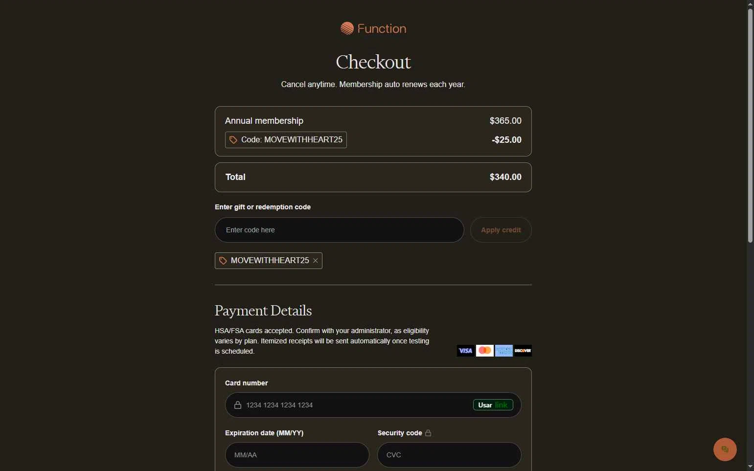 Function Health Promo Codes - $25 Off (Verified) Jun 2026