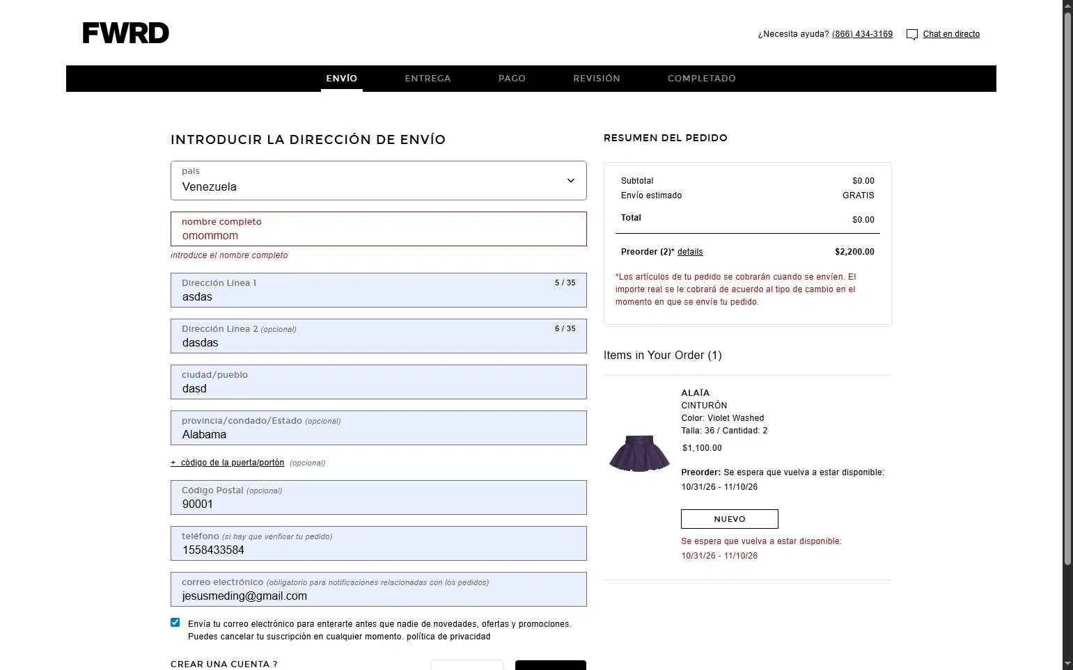 FWRD Promo Codes - 10% Off (4 Verified) June 2026