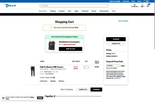 Galls Discount Codes - 25% Off (5 Verified) Oct 2025