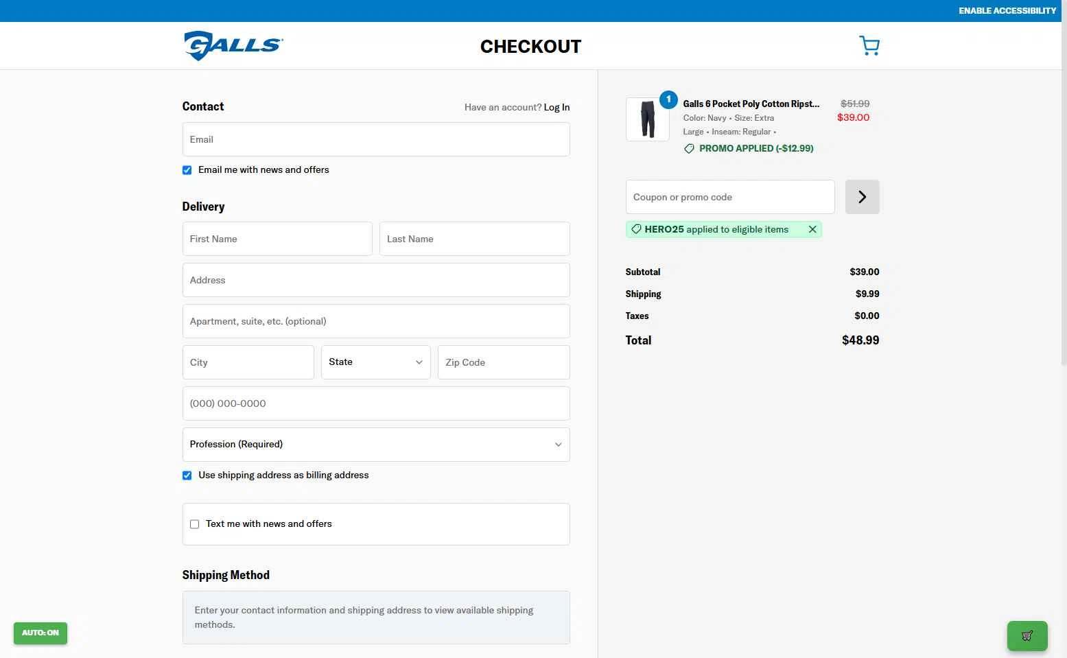 Galls Promo Codes - 25% Off (3 Verified) Nov 2025