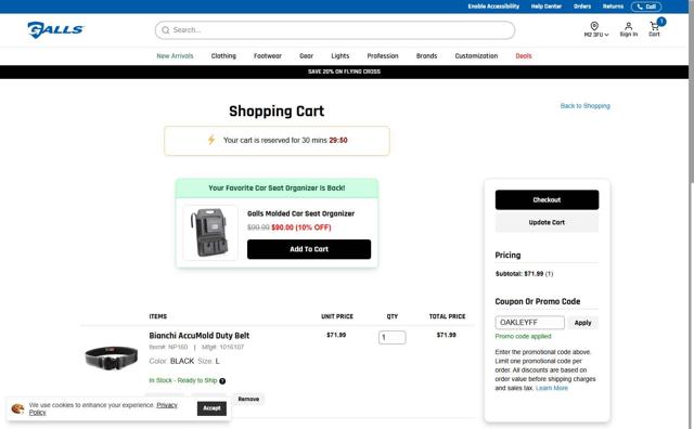 Galls Discount Codes - $20 Off (7 Verified) Sep 2025