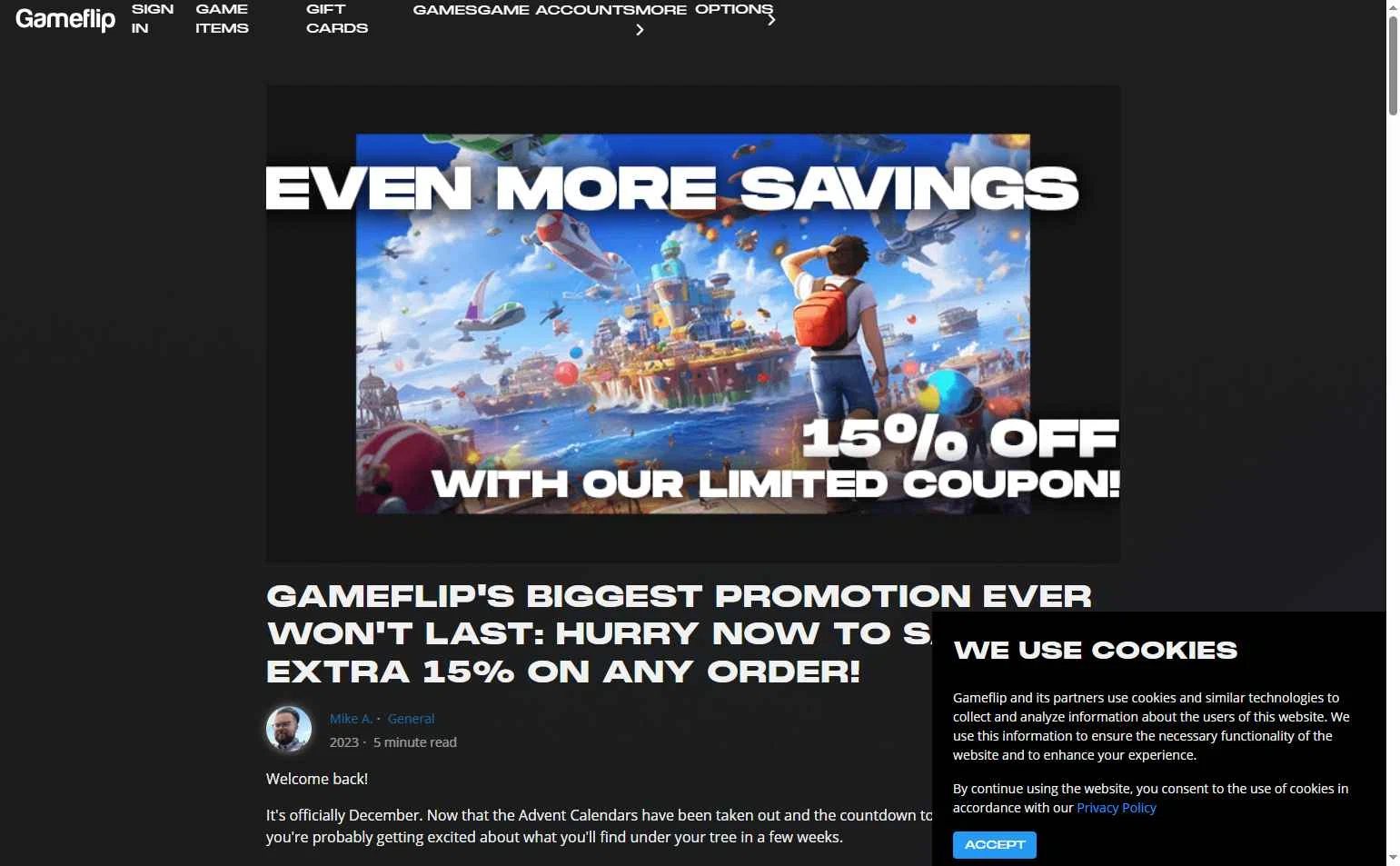 Gameflip Promo Codes - 25% Off (4 Verified) Dec 2025