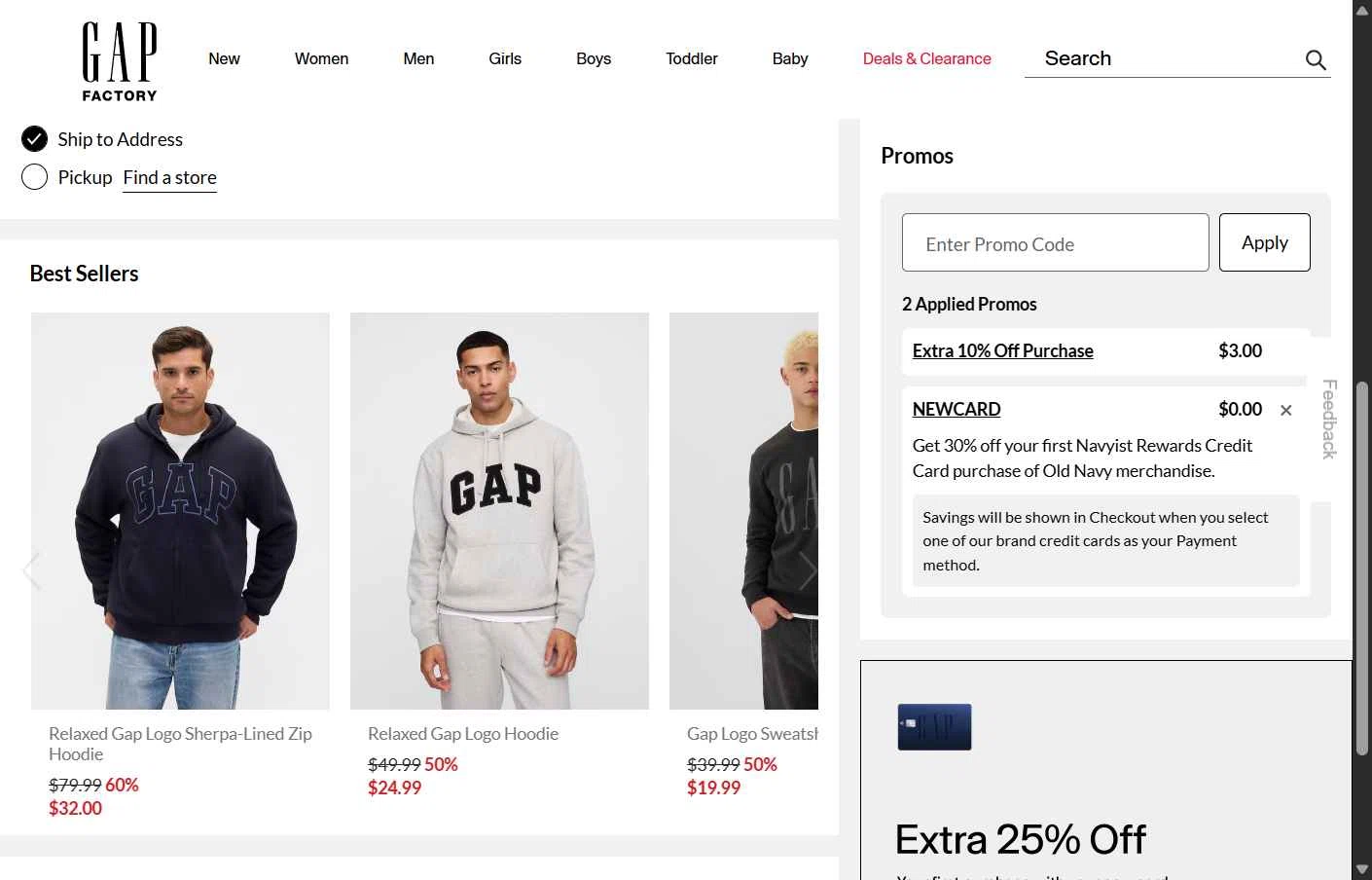 Gap Factory Promo Codes - 30% Off (4 Verified) Feb 2026