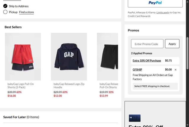 Gap Factory Promo Codes (11 Verified) - 50% Off Sep 2025