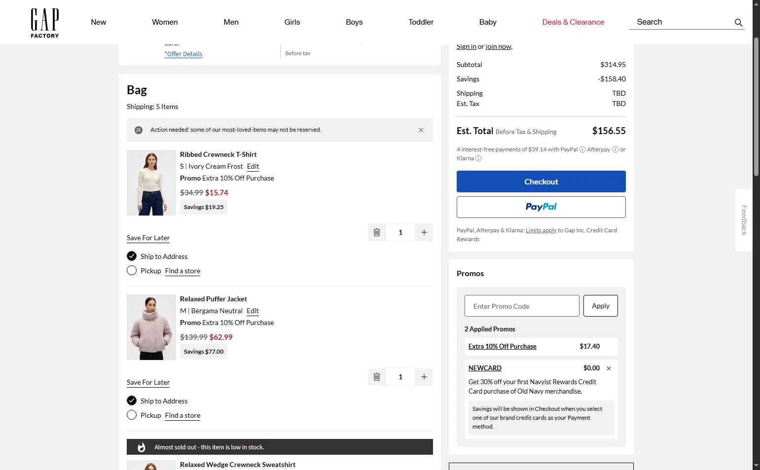 Gap Factory Promo Codes - 20% Off (4 Verified) Jan 2026