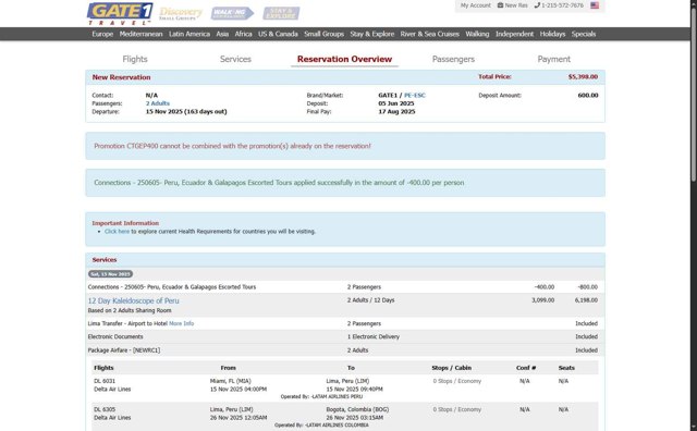 Gate 1 Travel Promo Codes - $400 Off Jun 2025