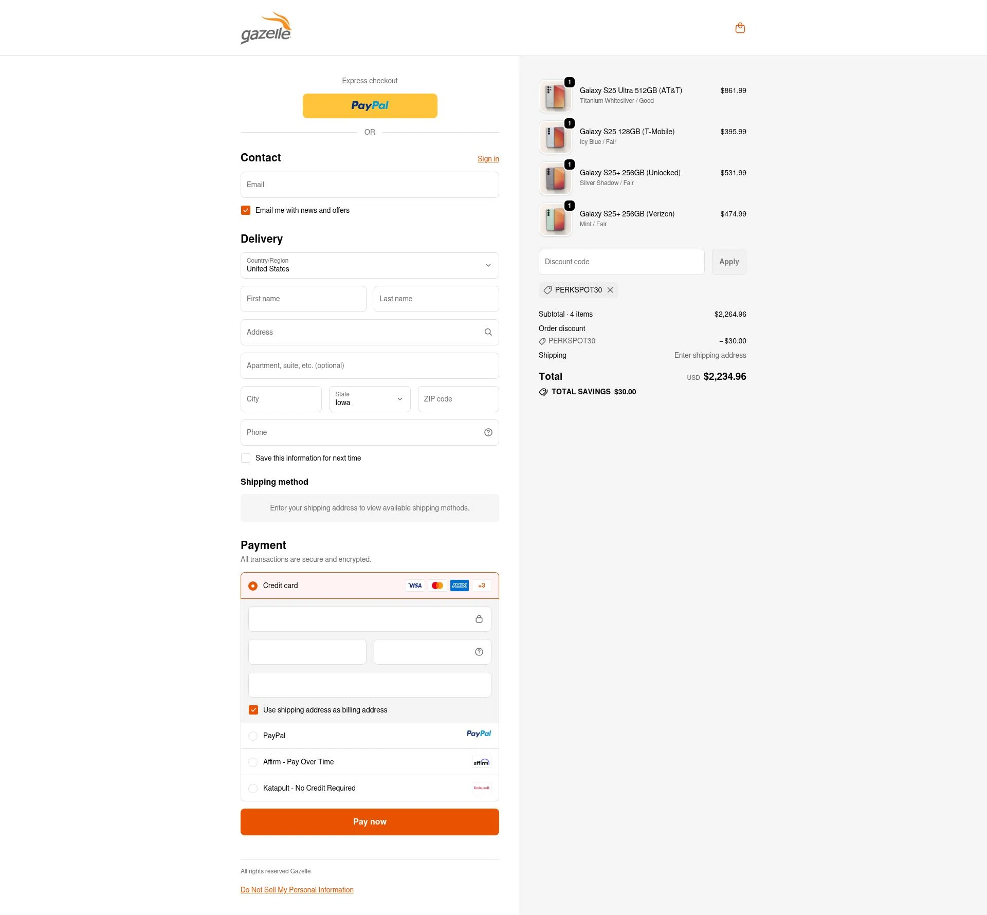 Gazelle Promo Codes - $20 Off (13 Verified) Nov 2025