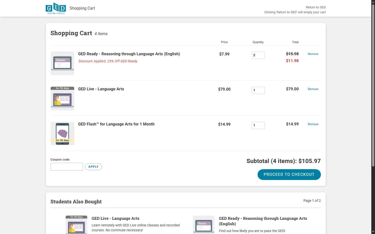 GED Promo Codes - 10% Off Sitewide (3 Verified) Dec 2025