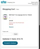 GED Promo Codes - 25% Off w/Code (1 Verified) May 2026