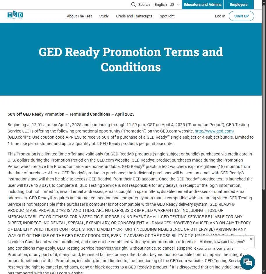 GED Promo Codes - 10% Off Sitewide (3 Verified) Dec 2025