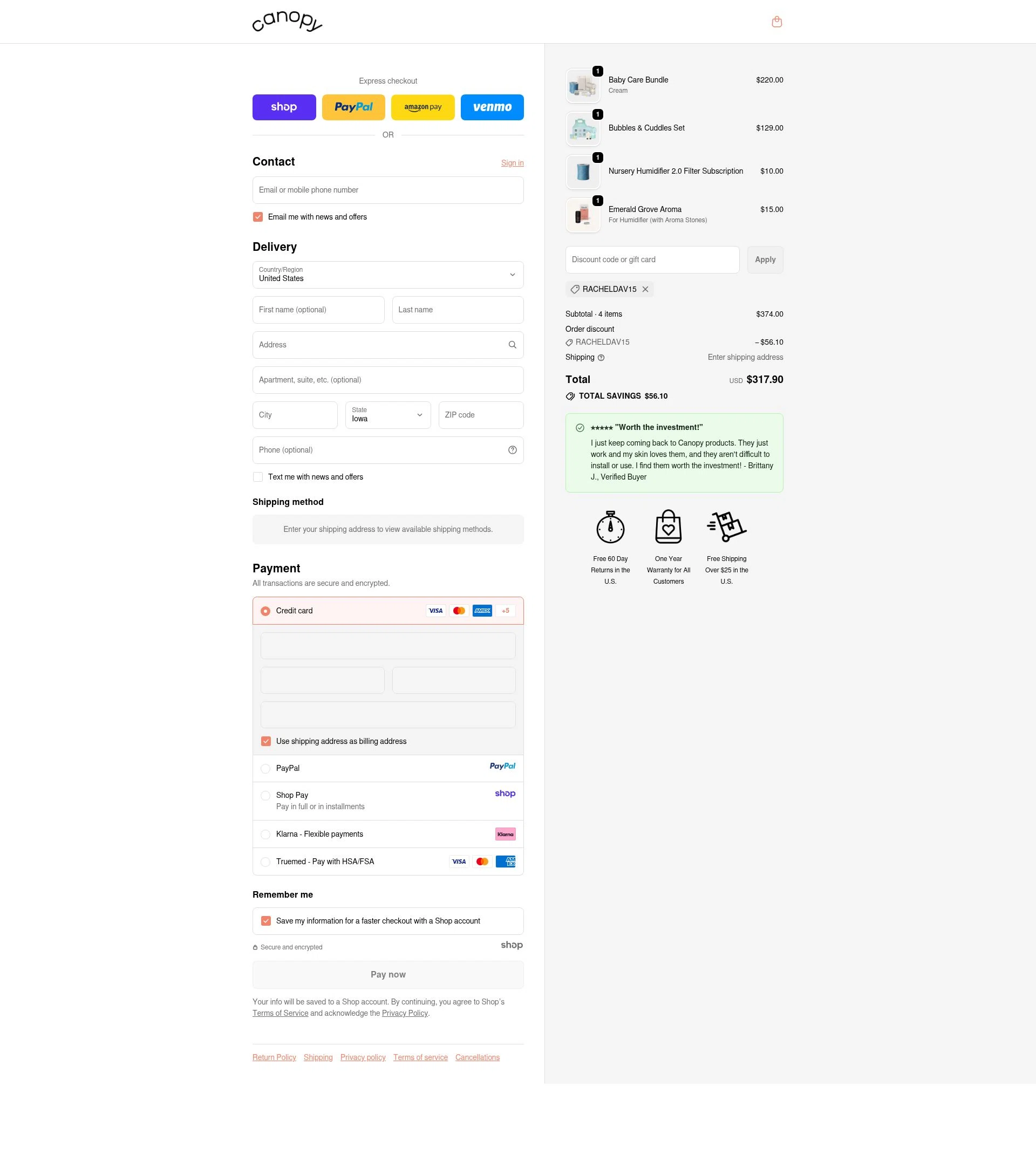 Canopy Discount Codes - 10% Off (8 Verified) Oct 2025