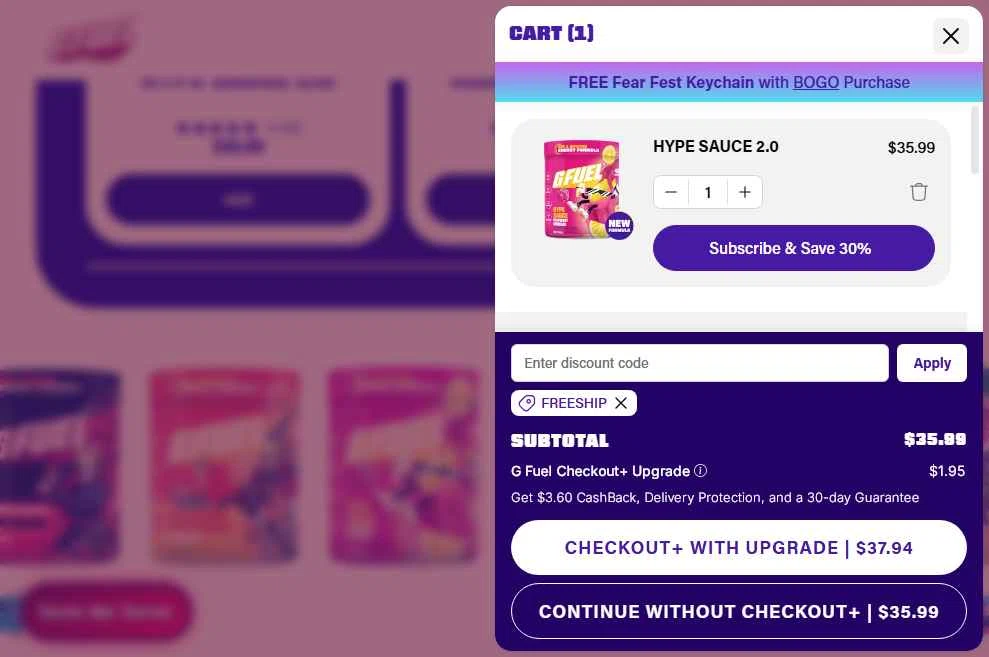 G Fuel Discount Codes - 20% Off (3 Verified) Oct 2025