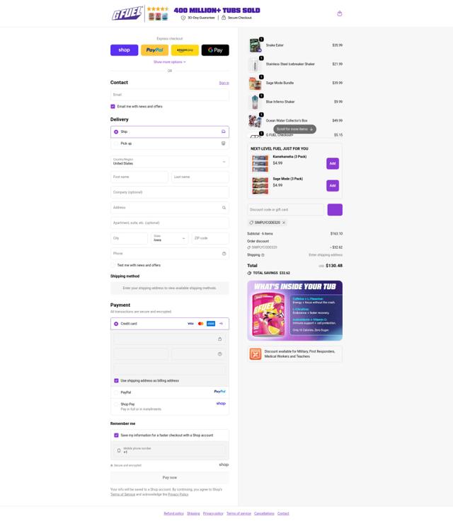 G Fuel Discount Codes - 20% Off (3 Verified) Oct 2025