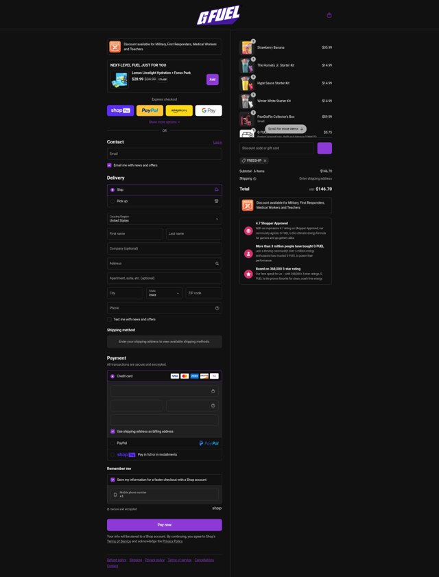 G Fuel Discount Codes - 20% Off (3 Verified) Aug 2025