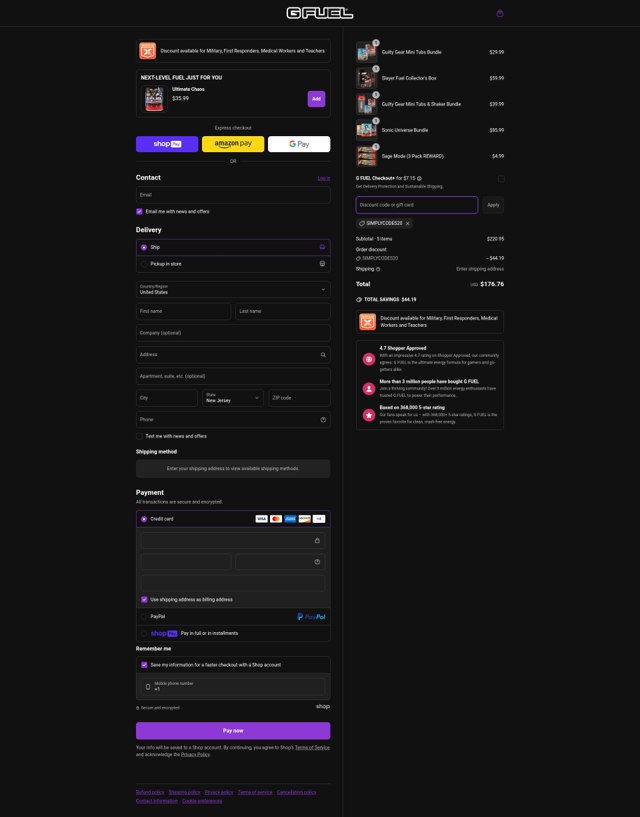 G Fuel Discount Codes - 20% Off (3 Verified) Jul 2025