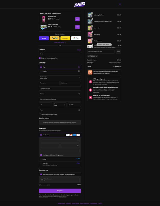 G Fuel Discount Codes - 20% Off (3 Verified) Oct 2025