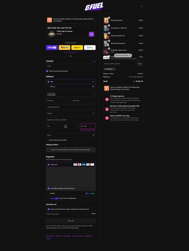 G Fuel Discount Codes - 20% Off (3 Verified) Aug 2025