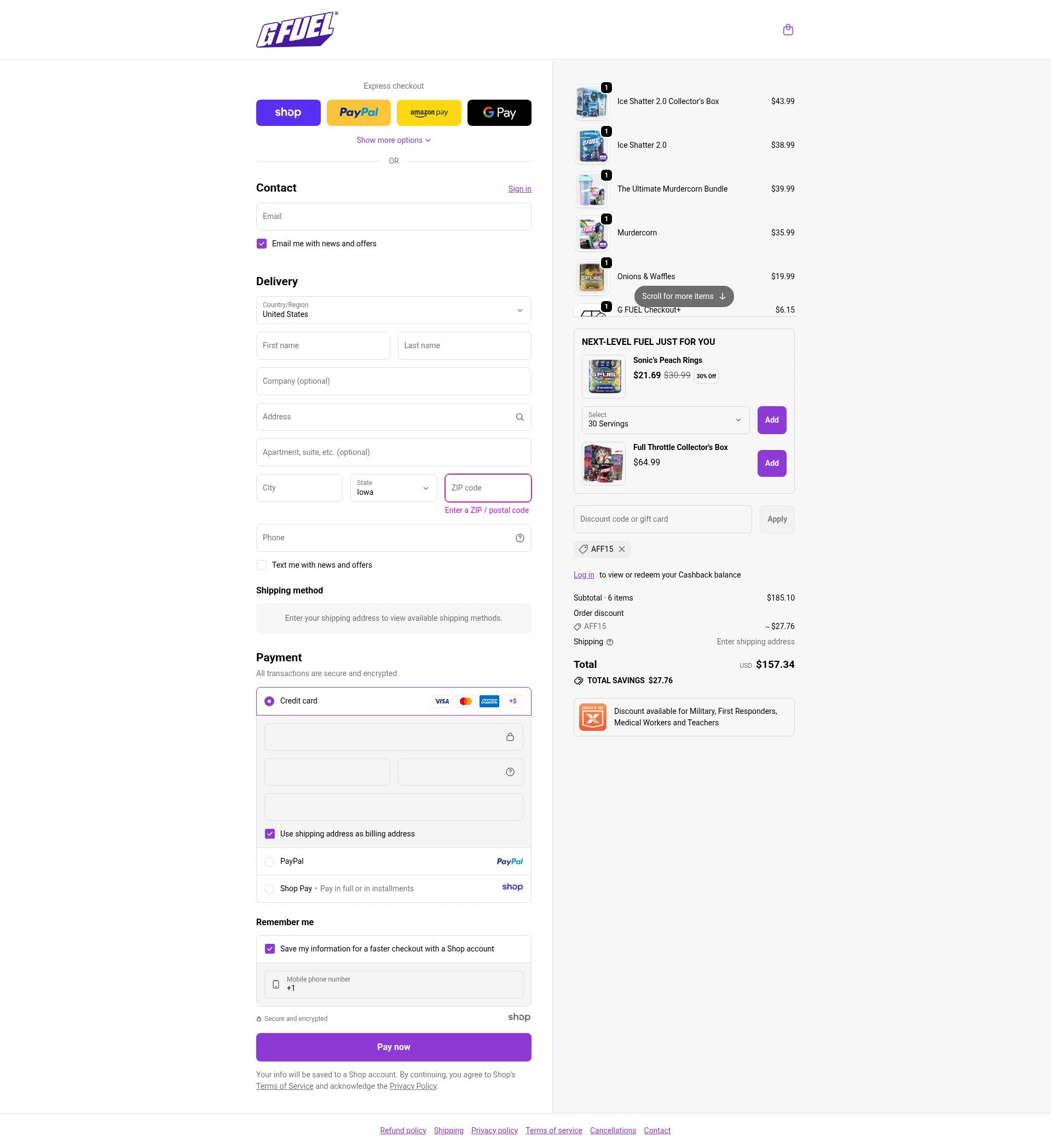 G Fuel Promo Codes - 20% Off (3 Verified) Dec 2025