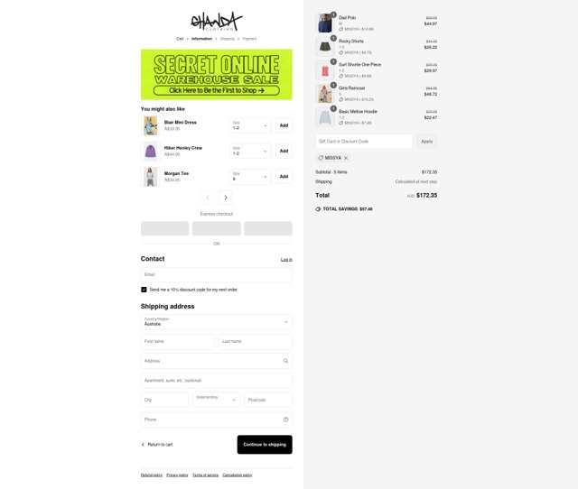 Ghanda Clothing Promo Codes (2 Verified) - 20% Off Jul 2025