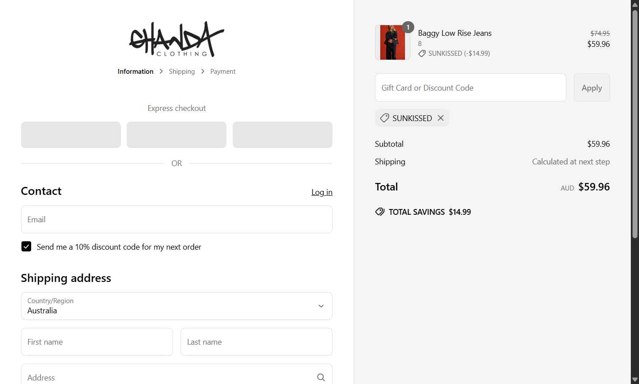 Ghanda Clothing Promo Codes (3 Verified) - 25% Off Jul 2025