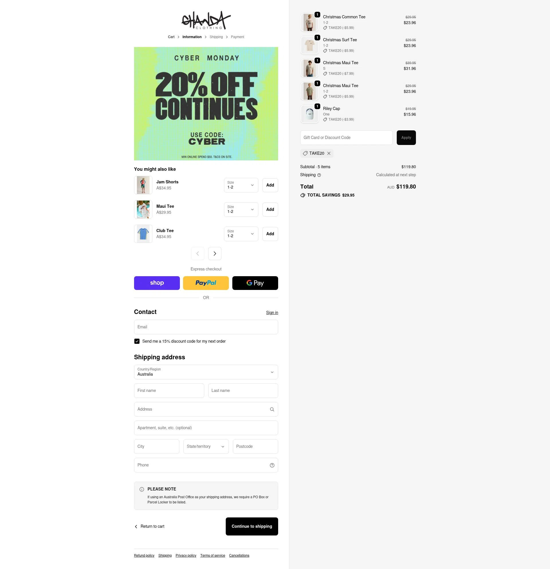 Ghanda Clothing Promo Code - 20% Off (Verified) Dec 2025