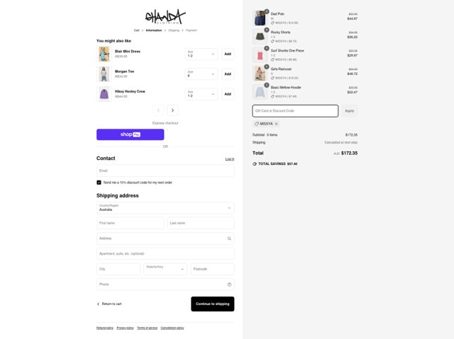 Ghanda Clothing Promo Codes (3 Verified) - 25% Off Jul 2025