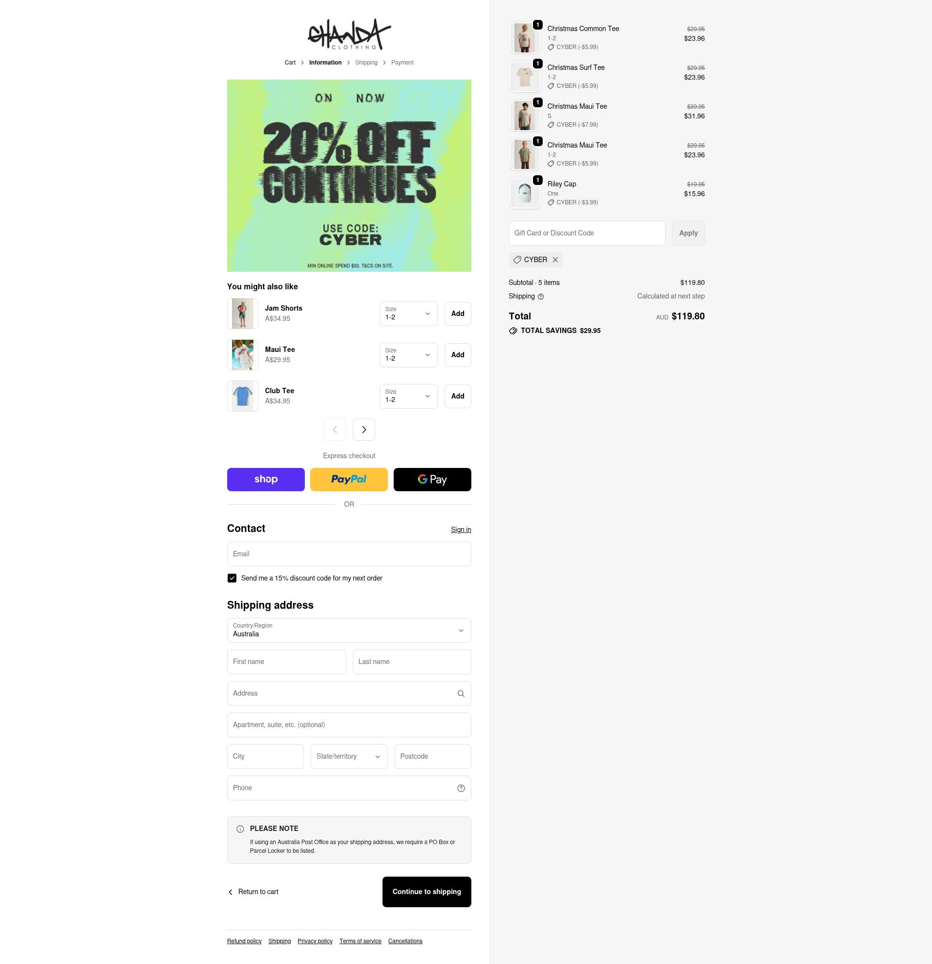 Ghanda Clothing Promo Code - 20% Off (Verified) Dec 2025