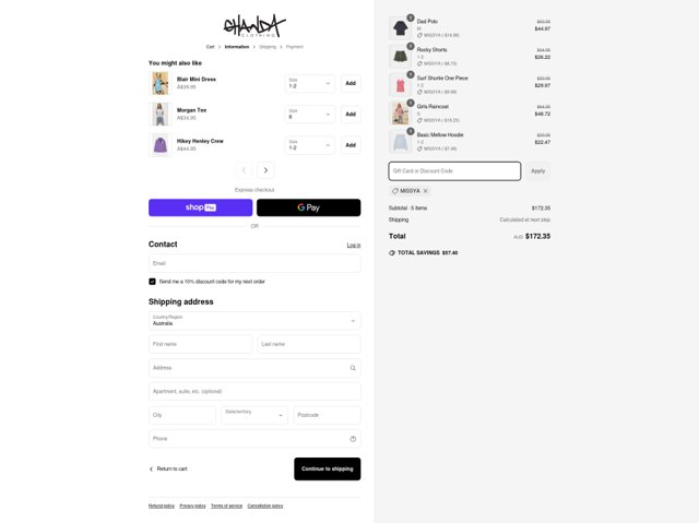 Ghanda Clothing Promo Codes (3 Verified) - 25% Off Jun 2025