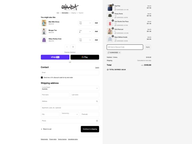 Ghanda Clothing Promo Codes (3 Verified) - 25% Off Jun 2025