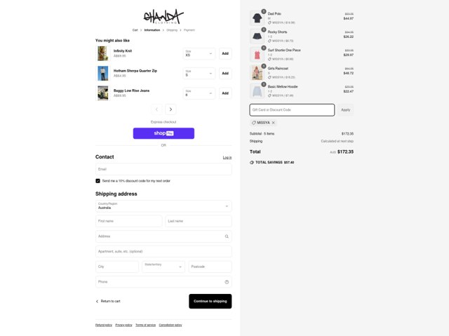 Ghanda Clothing Promo Codes (3 Verified) - 25% Off Jun 2025