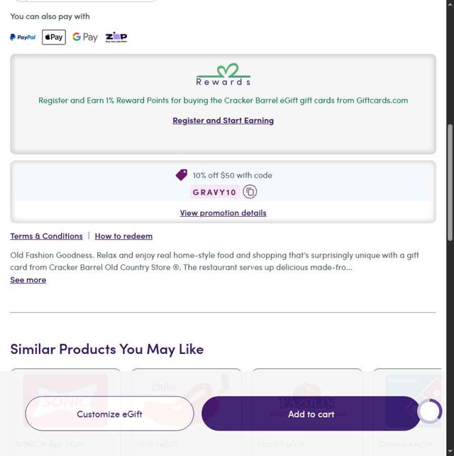 GiftCards.com Promo Codes - 50% Off (Verified) Jul 2025