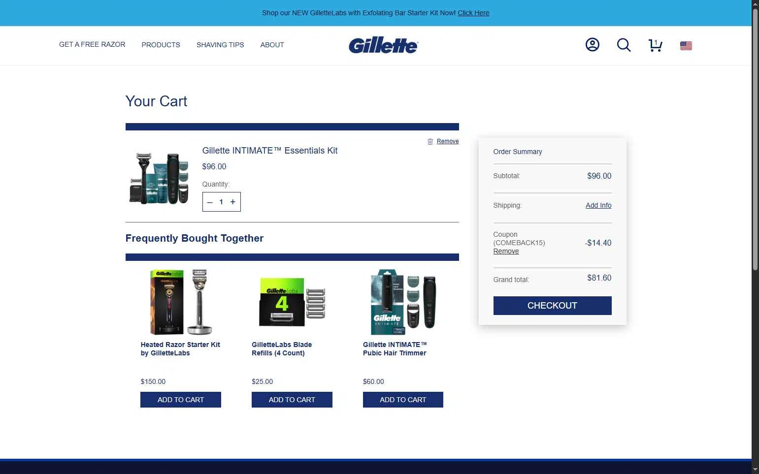 Gillette Promo Codes - 15% Off (7 Verified) Dec 2025