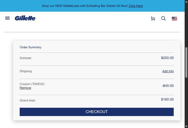 Gillette Promo Codes (5 Verified) - 15% Off w/Code Oct 2025