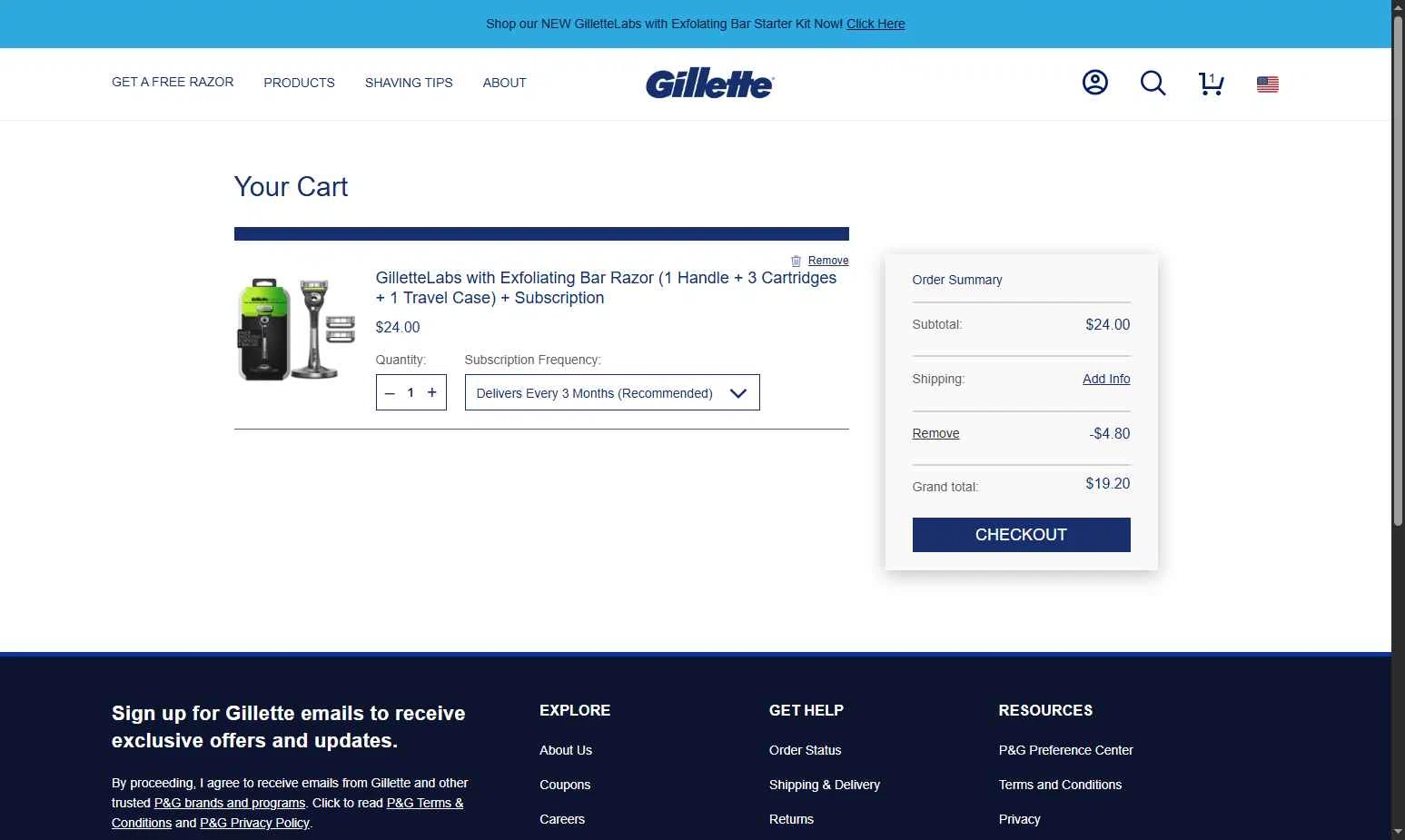 Gillette Promo Codes - 30% Off (8 Verified) Nov 2025