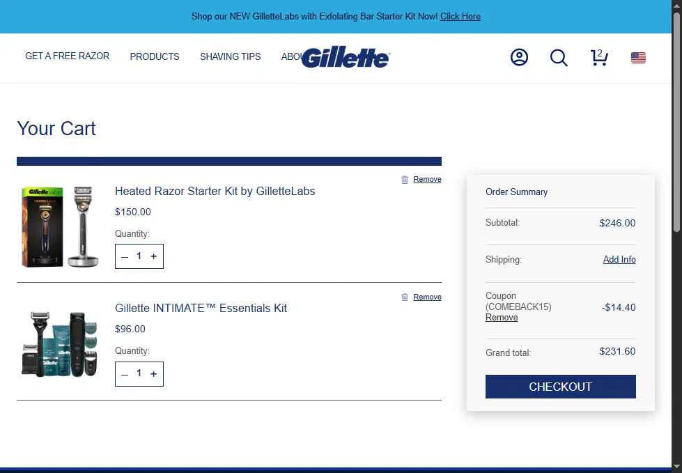 Gillette Promo Codes - 30% Off (8 Verified) Dec 2025