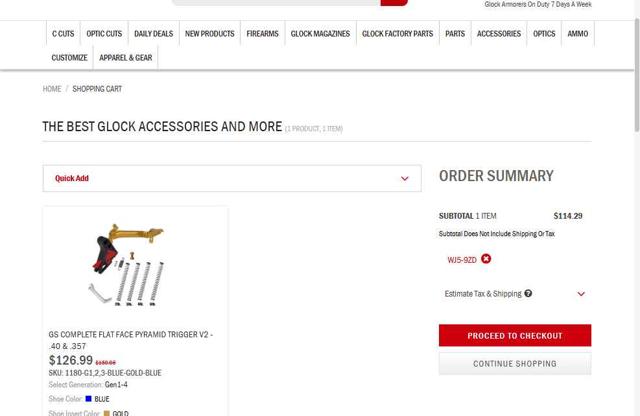 GlockStore Promo Codes (1 Verified) - $50 Off Sep 2025