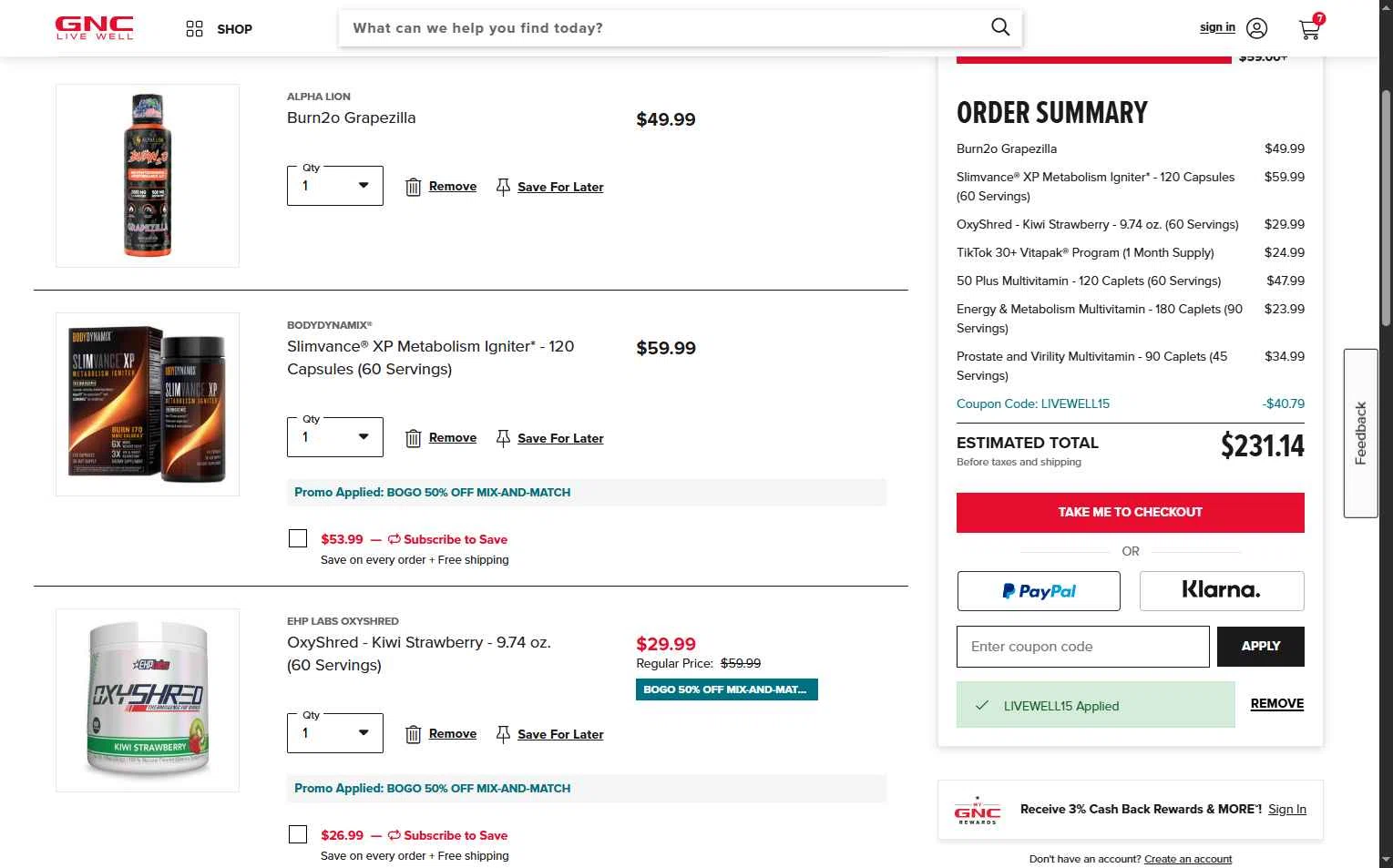 GNC Promo Codes - 15% Off Sitewide (7 Verified) Jan 2026