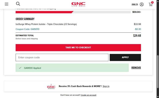 GNC Promo Codes (6 Verified) - $15 Off Sitewide Oct 2025